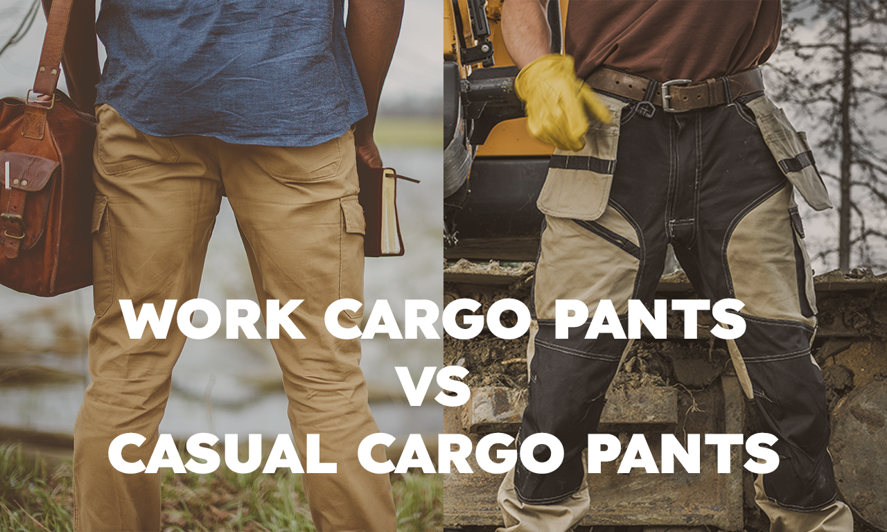 Work Cargo Pants vs. Casual Cargo Pants Differences – Bauskydd Workwear